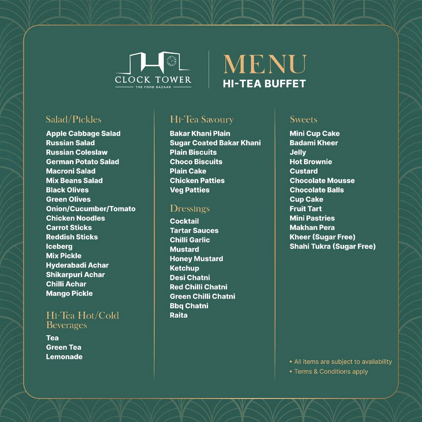 11 Best Hi Tea Places in Karachi - The Neutral