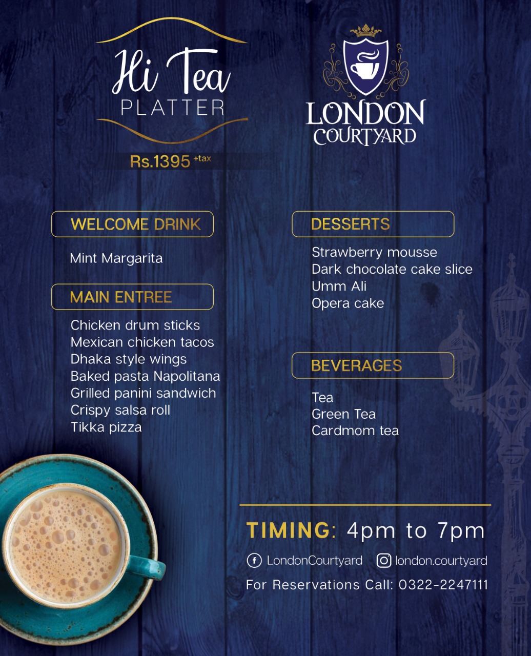10 Best Hi Tea Restaurants in Multan - The Neutral