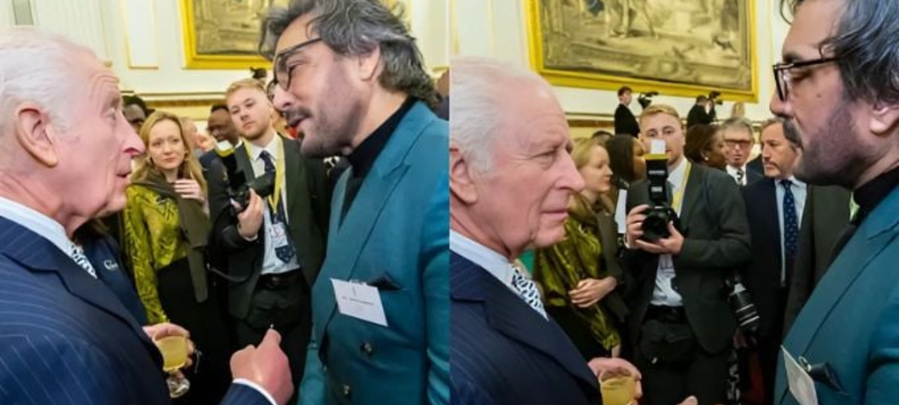 Actor Adnan Siddiqui Meets King Charles III - The Neutral