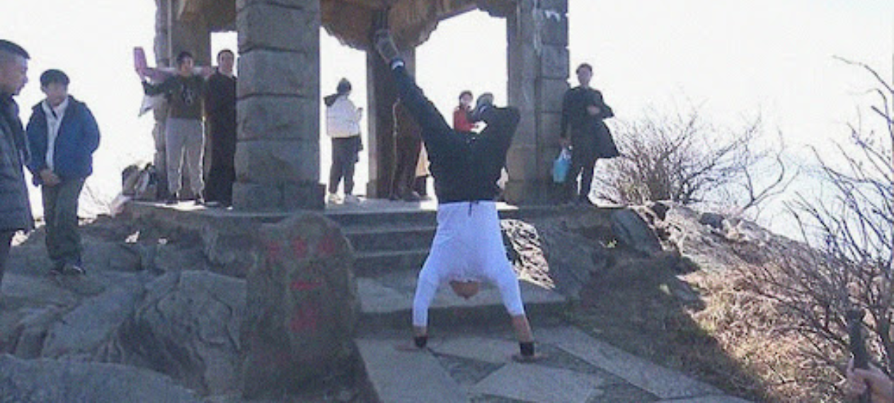 Chinese Man Takes on Remarkable Challenge by Climbing Famous Mountains ...