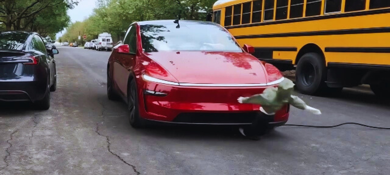 Tesla Model Y Fails Safety Test in School-Bus Scenario, Strikes Child ...