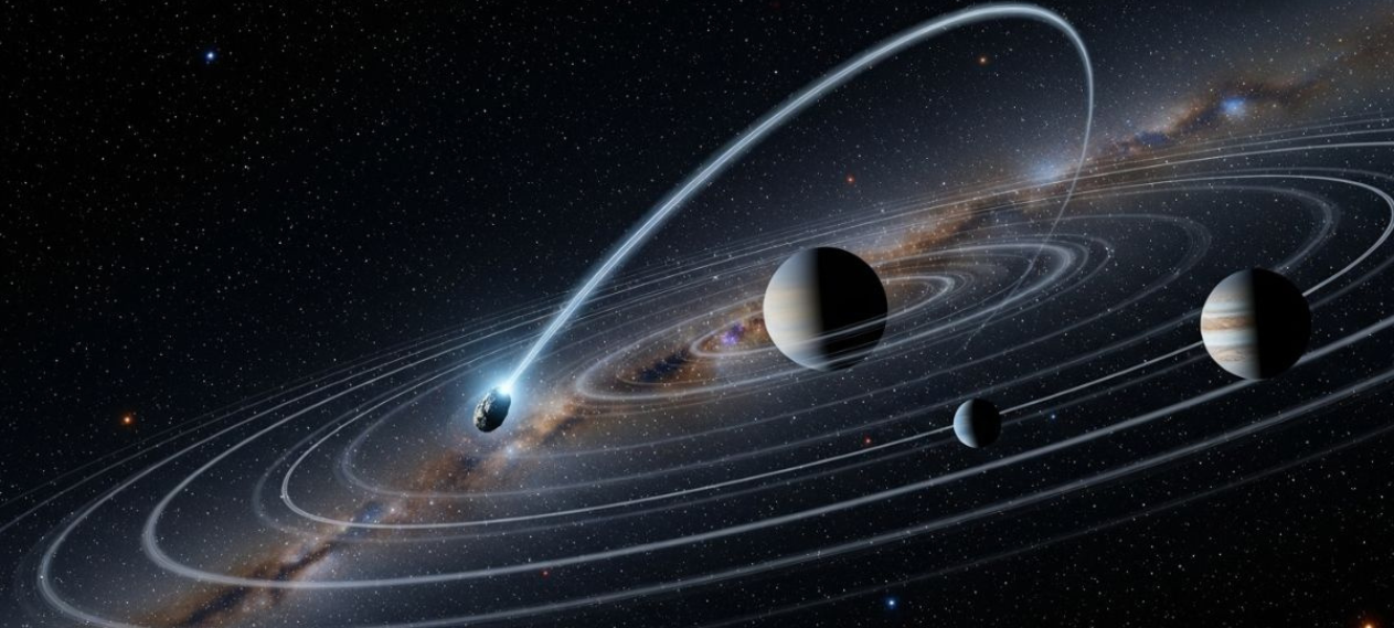 New Interstellar Object Speeds Through Solar System