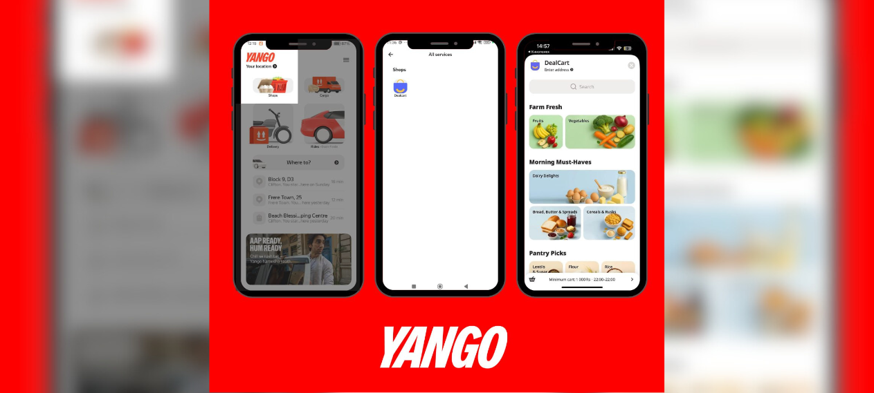 Yango Pakistan joins hands with DealCart to launch grocery delivery on ...