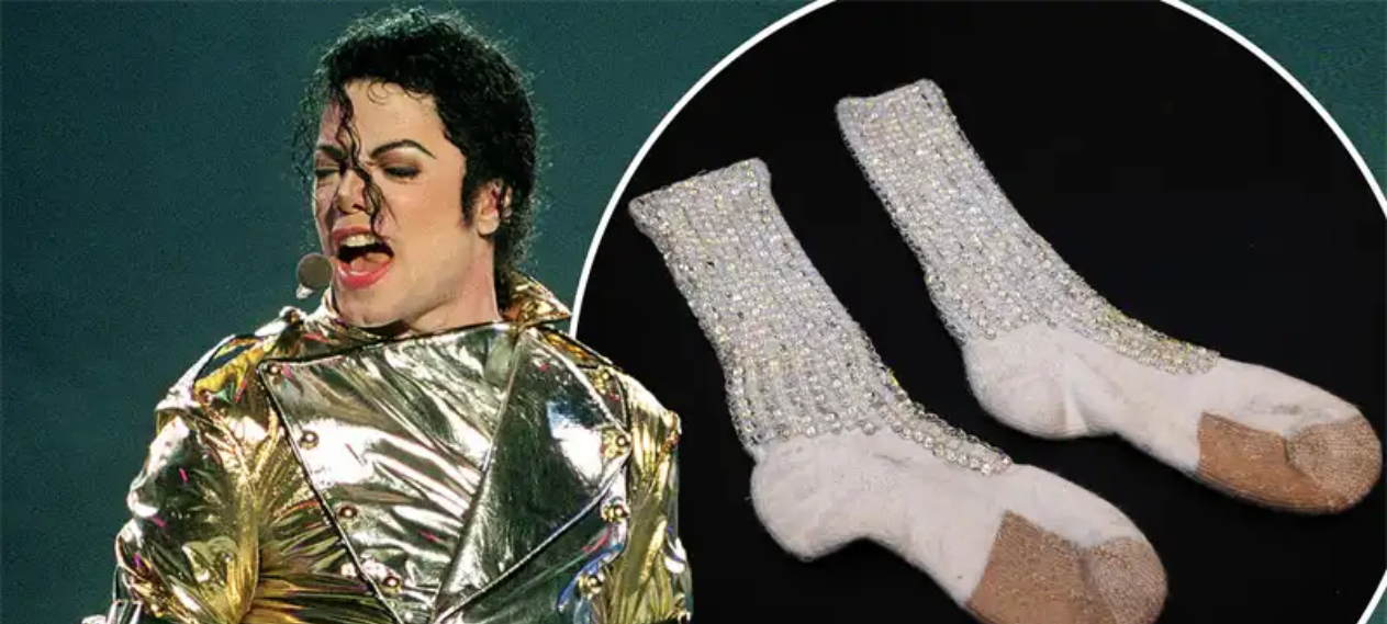 Michael Jackson’s Rhinestone Socks Auctioned for Over $8,000
