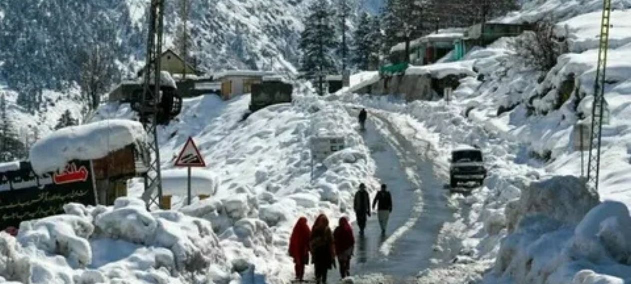 First Snowfall In Gilgit Baltistan Begins Winter